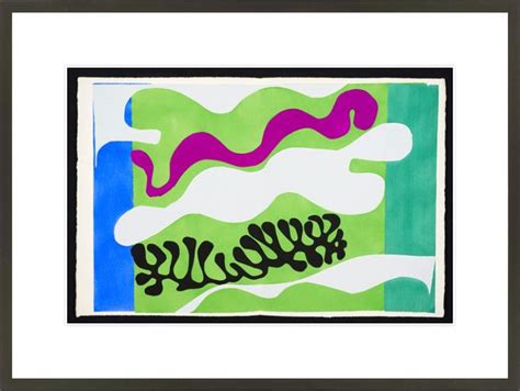 1000Museums The Lagoon By Henri Matisse Framed Henri Matisse