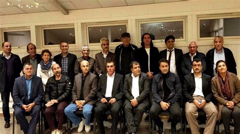 لێپرسراوی گشتیی حیزبی دێموکرات لەگەڵ ئەندامانی حیزب لە نوروێژ کۆ بووەوە