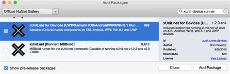 Testing Xamarin Apps Getting Started With Xunit