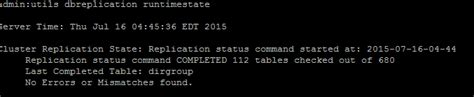 Troubleshoot Cucm Database Replication Issues Cisco