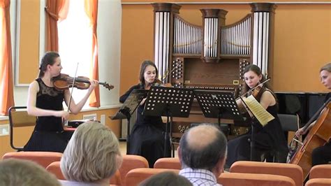 sergei prokofiev string quartet №2 mvt i youtube