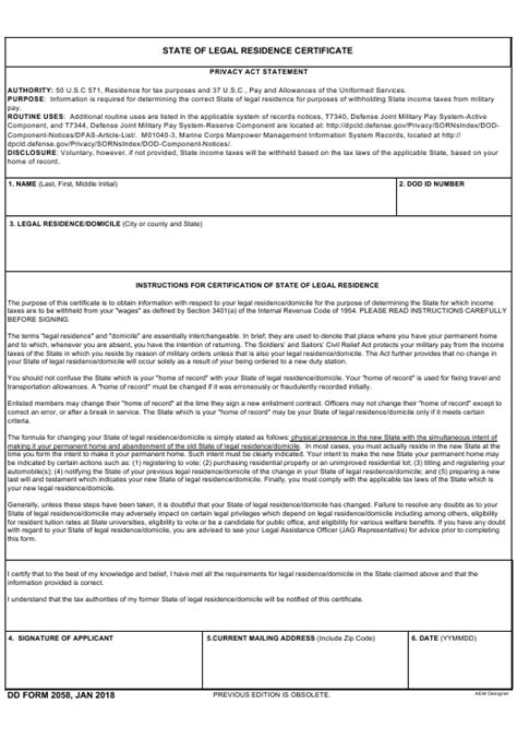 Dd Form 2058 Jan 2022 Fillable Fillable Form 2025