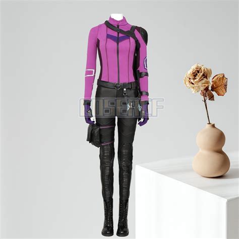 Female Hawkeye Cosplay Costume Kate Bishop Costume Halloween Etsy