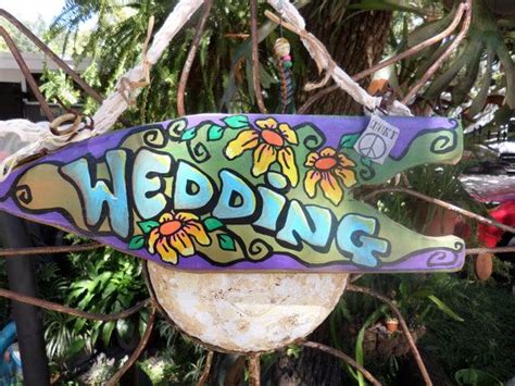Hippie Boho Rustic Wooden Wedding Arrow Sign