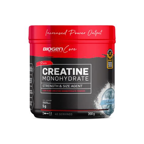 Biogen Competing Athletes Range Safe Supplements