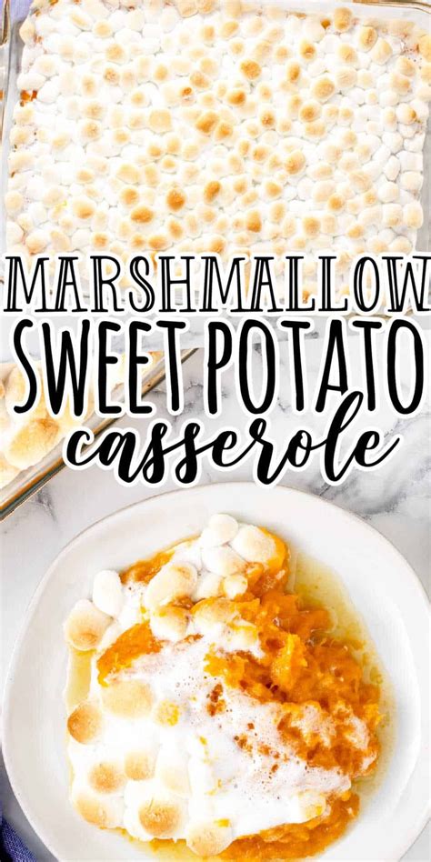 Sweet Potato Casserole With Marshmallows Artofit