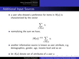 Matrix Factorization Technique For Recommender Systems PDF
