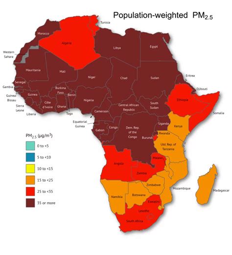 Global Inequality Air Pollution In Africa Airqoon Cost Effective