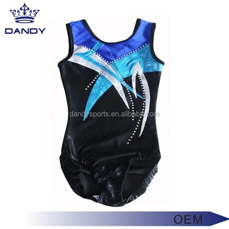 Sublimation Mystique Girls Long Sleeved Gymnastic Leotards Manufacture
