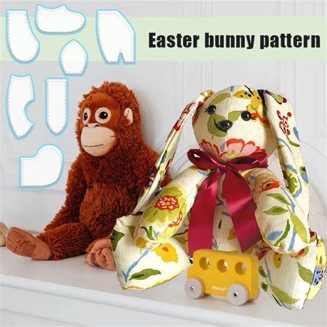 Memory Bunny Template Set7 Pcs With Instructions