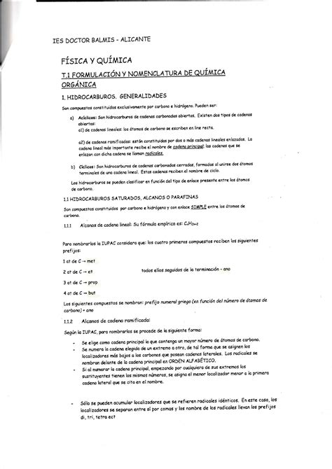 Nomenclatura Quimica