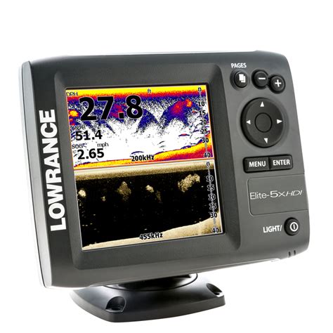 Рыбопоисковый эхолот Lowrance Elite 5x HDI