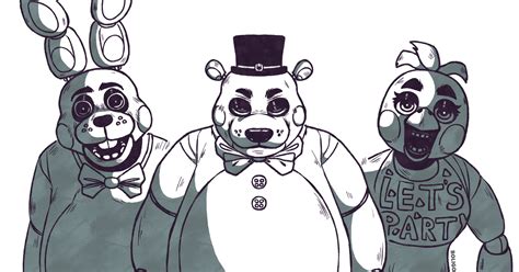 Furry Plastic Gang From Fnaf 2 Boligonautasのイラスト Pixiv