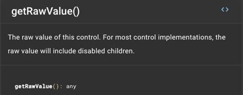 Getting All Values Of A Formgroup Including Disabled Formcontrols