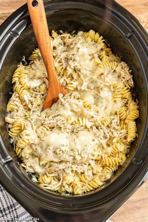 Crock Pot Pesto Chicken Pasta Casserole Easy Pesto Chicken