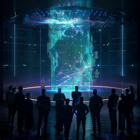 Premium Photo Discover Transformative Holographic Seminar Experience