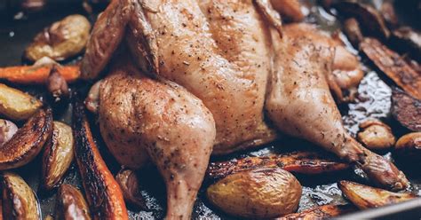 Frango Assado Aberto Vovó De Casa
