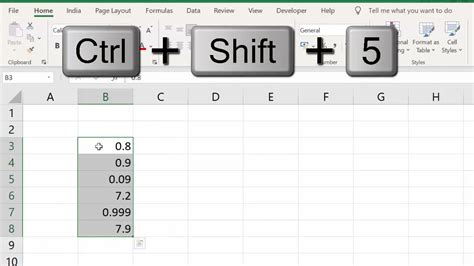 short cut key in microsoft excel computerexcelsolution youtube