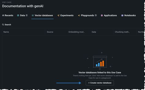 Create A Vector Database Datarobot Docs Create A Vector Database Datarobot Docs