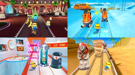 Despicable Me Minion Rush Reversed Location Gameplay YouTube