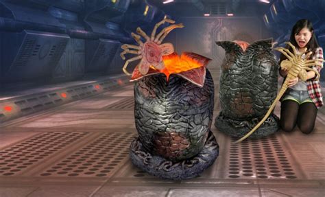 Life Size Xenomorph Egg Replica Comes With Free Alien Hugs
