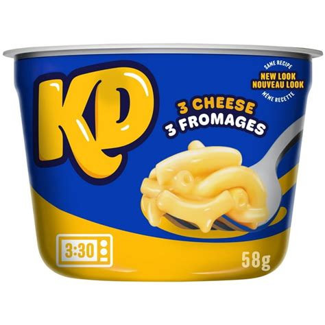 Kraft Dinner Triple Cheese Macaroni And Cheese Snack Cup Kraft Dinner Kd Cup 3 Cheese