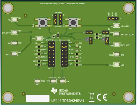 Tps3424evm Evaluation Module Evm Ti Mouser