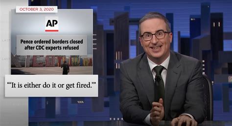 Last Week Tonight John Oliver Tackles Immigration And Title 42