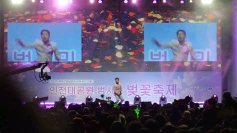 나태주 인천대공원 벚꽃축제 개막공연 뿐이고 막걸리한잔 인생열차 나무꾼 Youtube