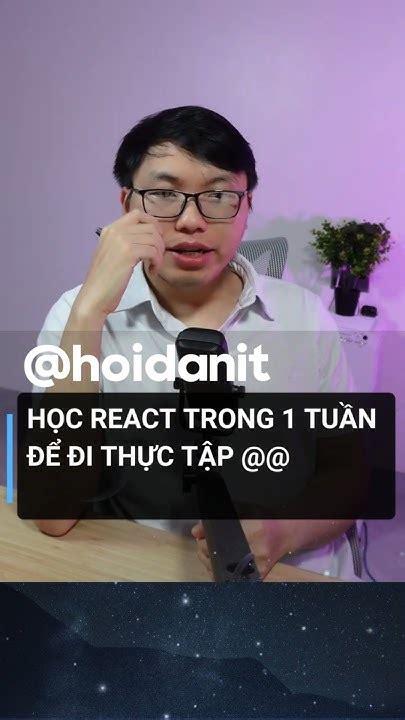 học react trong 1 tuần để đi thực tập youtube