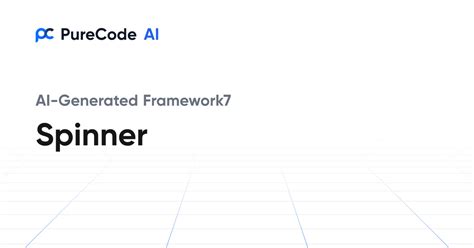 Build Great Framework7 Spinner Components Faster Using Ai Tools