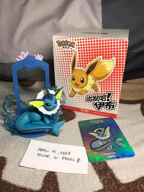 Funism Eeveelution Figure Vaporeon Hobbies And Toys Memorabilia