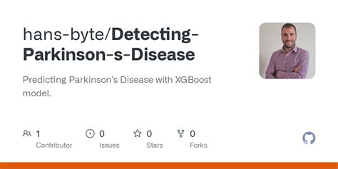 GitHub Hans Byte Detecting Parkinson S Disease Predicting Parkinson