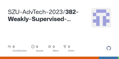 Github Szu Advtech Weakly Supervised Semantic Segmentation