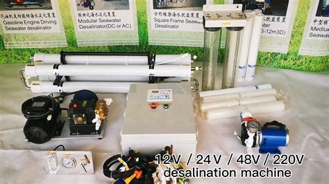 Brackish Water Desalination Fresh Marine Water Maker Ro System