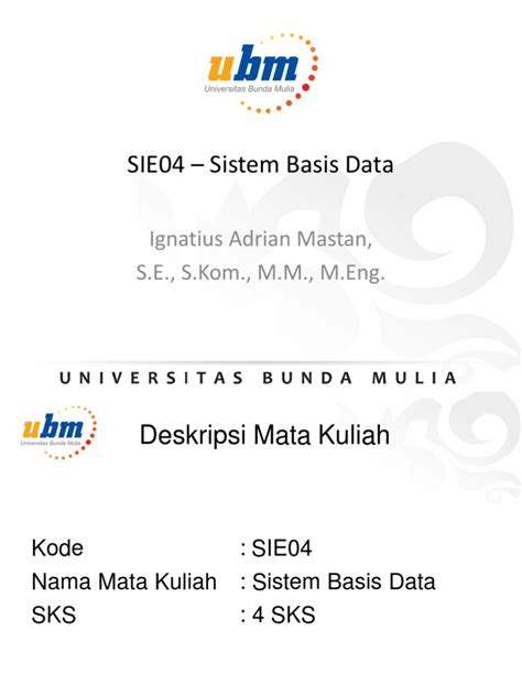 Sistem Database Pdf