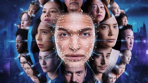 面部识别拼贴概念 Premium Ai Generated Image