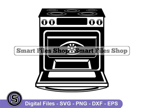 Oven Svg Baking Svg Cooking Svg Kitchen Svg Oven Dxf Oven Png