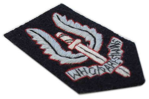Ww2 Sas Cap Badge Special Air Service New