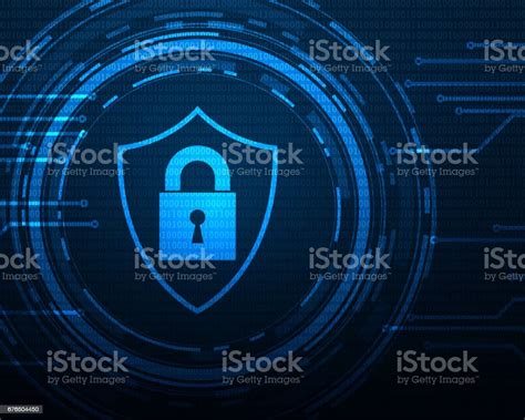 Cyber Data Security Design Stock Illustration Download Image Now