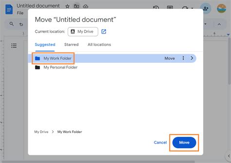 How To Save Google Docs Sheets Slides File To Folder On Google Drive