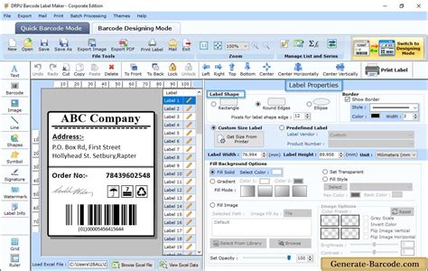 Create And Print Databar Truncated Barcode Font Generate Barcode Com