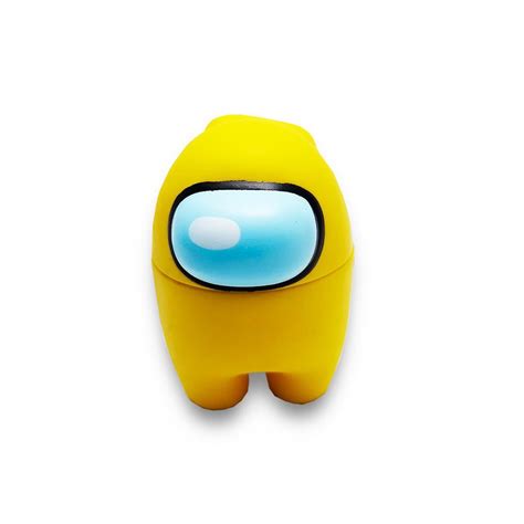 Among Us Boneco Vinil O Impostor Amarelo Classic Submarino