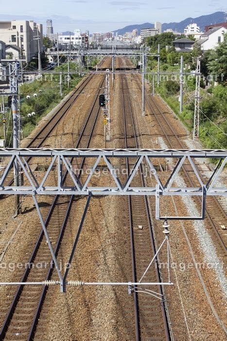 鉄道のレールの写真素材 24306203 イメージマート