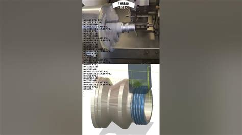 cnc turning threading g76 cycle youtube