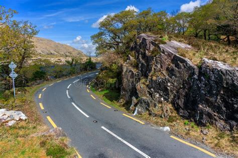 Scenery Of The Killarney National Park In County Kerry Ireland Stock