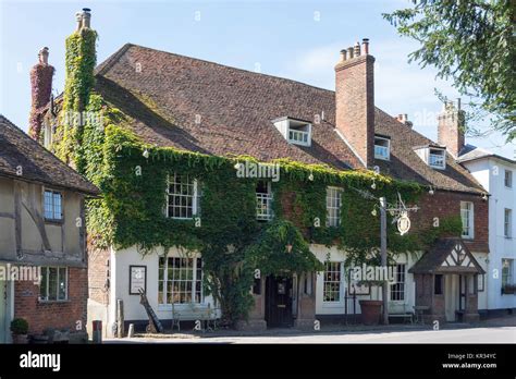 16th Century The Leicester Arms Hotel High Street Penshurst Kent Hi Res