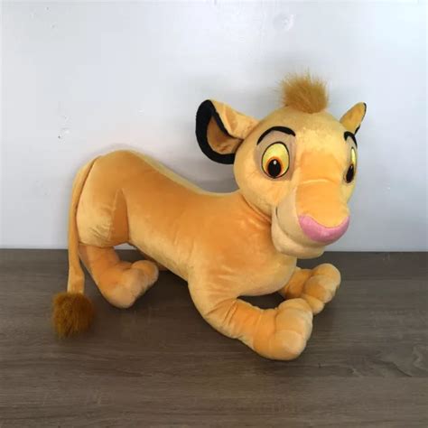 Disney Lion King Simba Plush Toy Hasbro 2002 Vintage Collectible Jumbo