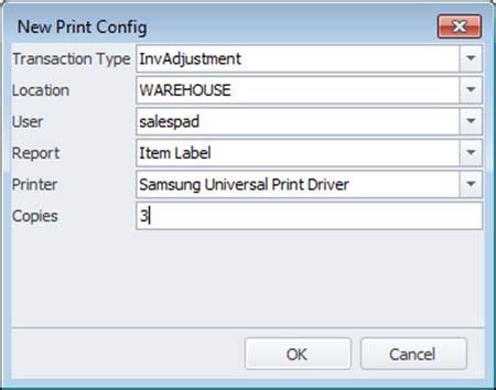 Smart Printing Configuration SalesPad Support