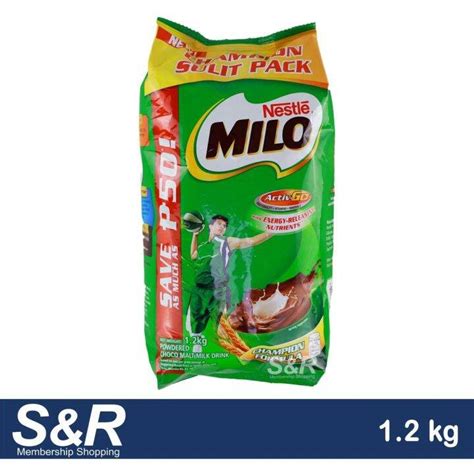 Milo Powdered Choco Malt Milk Drink 12kg Lazada Ph